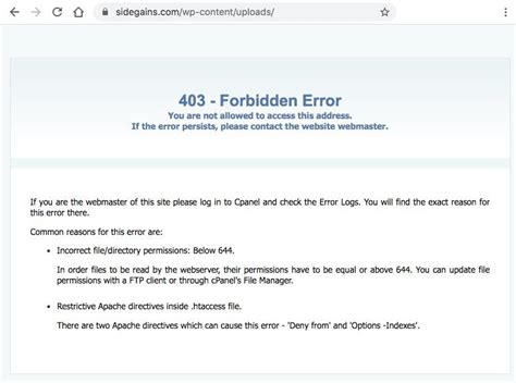 How To Create A 403 Error Page Template For WordPress