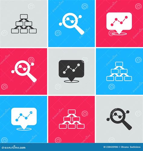 Set Hierarchy Organogram Search Data Analysis And Graph Chart