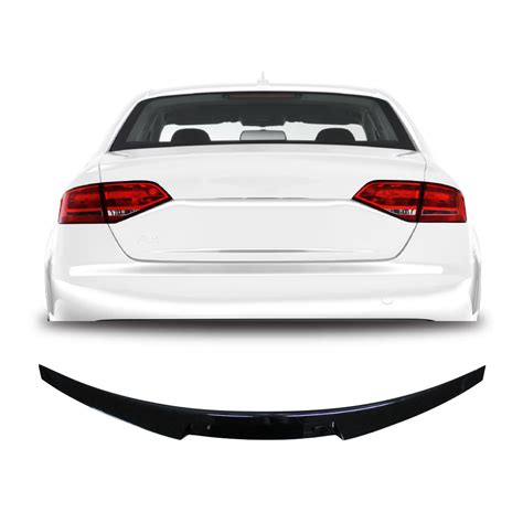 Audi A4 2008 2016 B8 M4 Style Boot Spoiler Gloss Black Autotech Wholesale