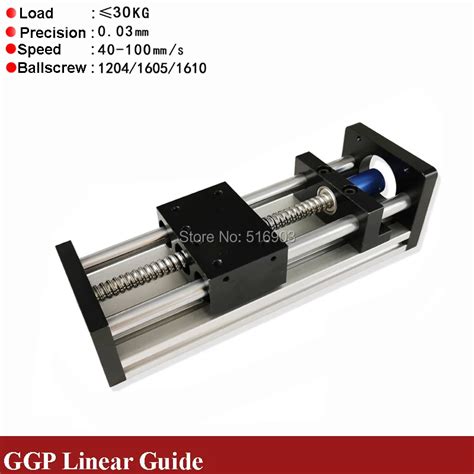 무료 배송 50 700mm 효과 스트로크 Cnc 선형 가이드 스테이지 레일 모션 슬라이드 테이블 볼 스크류 액추에이터 모듈 3d