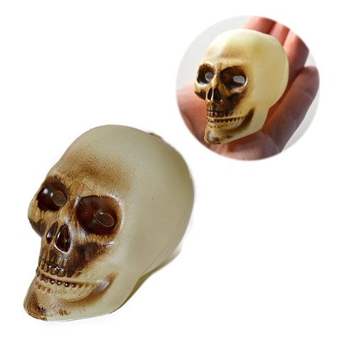 Череп міні купити Декорації частин тіла на Хелловін в Києві й Україні Череп міні ціна в