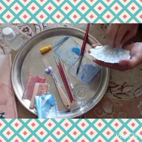 آموزش مینا کاری تکلیف درسی کارعملی