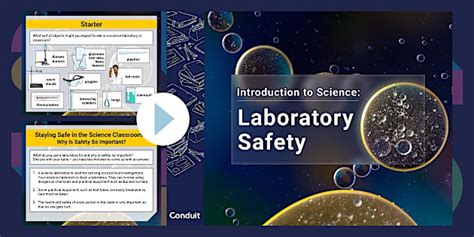 Introduction To Science Laboratory Safety Powerpoint
