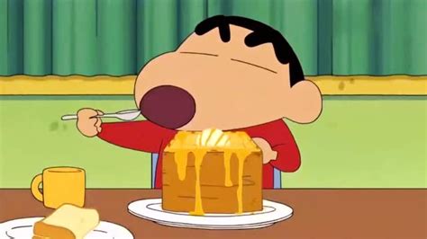 蜡笔小新吃面包 表白 壁纸 大山谷图库