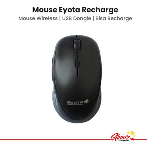 Jual Mouse Wireless Eyota 2 4ghz Rechargeable Wireless Mouse Kab