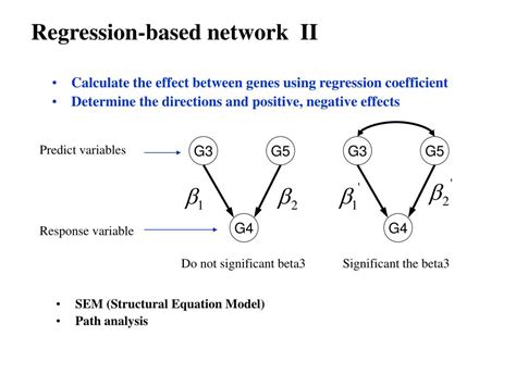 ppt inference of gene regulatory networks using regression based network method powerpoint