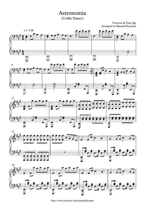 Tony Igy Astronomia Coffin Dance แผ่น By Riyandi Kusuma