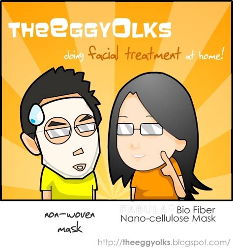 Theeggyolks 蛋黃打点滴 Fabula Bio Fiber Nano Cellulose Mask
