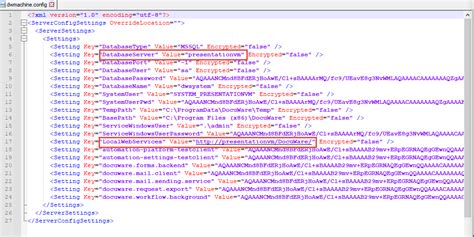 How To Ensure Web Connections Have Been Configured Correctly DocuWare Support Portal