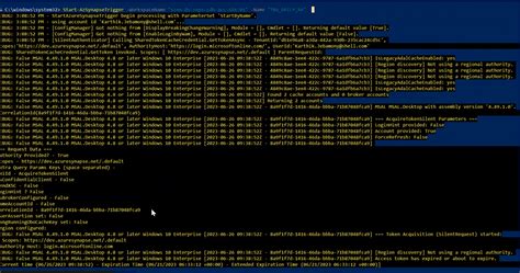 Stop Azsynapsetrigger Powershell Command No Longer Working · Issue