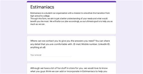 Kavya Sanjay On Linkedin Estimaniacs