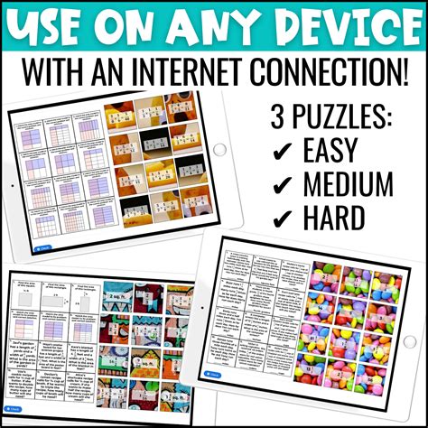 Multiply Fractions By Whole Numbers Digital Puzzles NF Th Worksheets Library