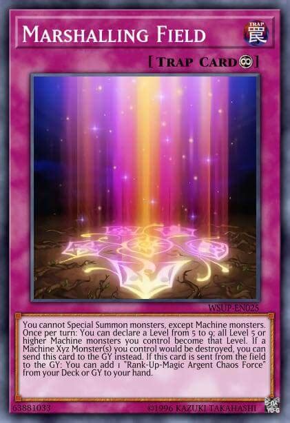 Marshalling Field Yu Gi Oh Tcg Ygo Cards