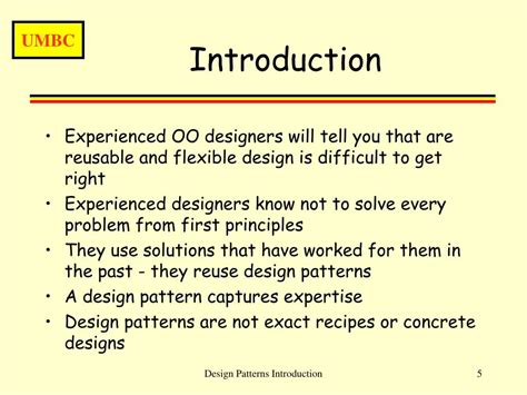 Ppt Design Patterns An Introduction Powerpoint Presentation Free Download Id5644748