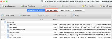 1 database making with code