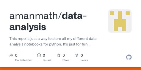 GitHub Amanmath Data Analysis This Repo Is Just A Way To Store All My Different Data Analysis