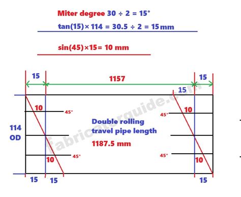 Double Rolling Offset Pipe Calculation Double Rolling Offset Travel Pipe Length Calculation