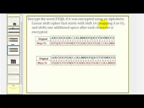 Cryptography Caesar Cipher With Shift Math Help From Arithmetic Through Calculus And Beyond