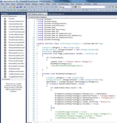 Display Line Numbers In Visual Studio 2010 Editor