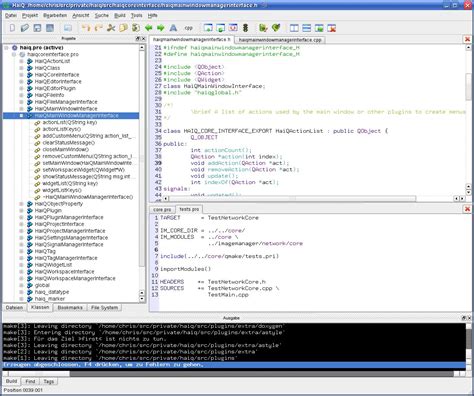 Haiq Ersatz Für Visualc Und Eclipse Oss C Qt Python
