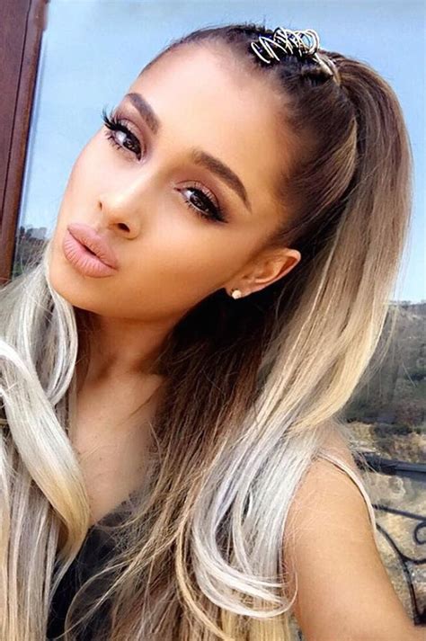 Hair Rings For Braids Ariana Grande Hair Ariana Grande Braided
