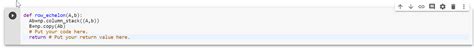 Solved Problem 3 Define A Function Rowechelonab That