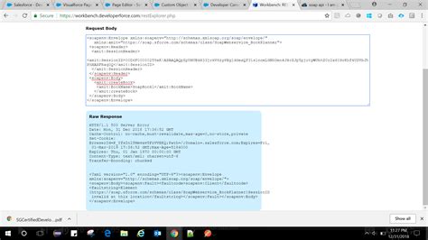 Soap Api Element Invalid At This Location Error In Call To Apex Web Service Salesforce