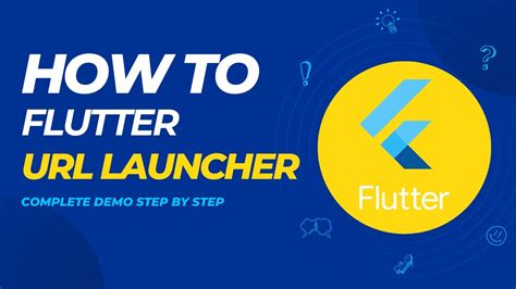 How To Use Url Launcher In Flutter Youtube