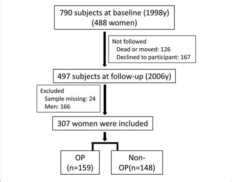 The Flowchart Of Subjects Selection Around Subjects Women Download Scientific