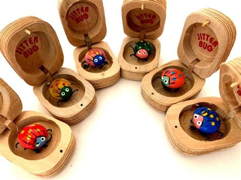 Wooden Jitter Bug Available Online From All About Party Bags