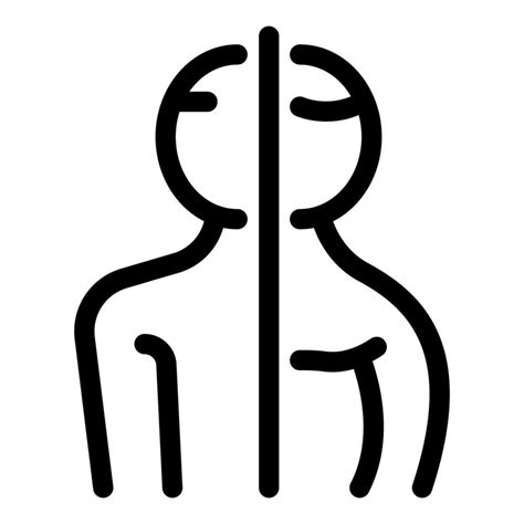 Split Personality Disorder Concept Icon Showing Two Faces 49528323