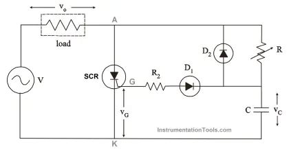 Thyristor Triggering Circuits Types Explanation Waveforms SCR