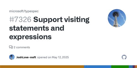 Support Visiting Statements And Expressions · Issue 7326 · Microsoft
