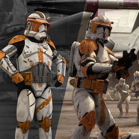Clone Trooper Armor Set Commander Cody Cyber Craft