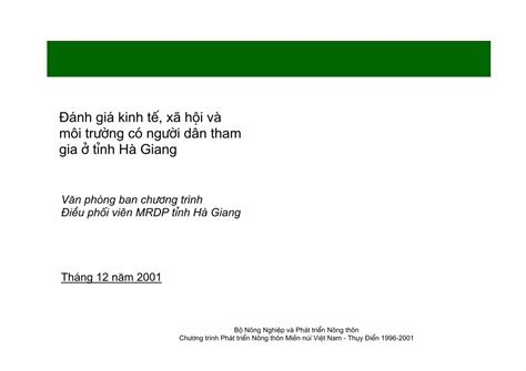 Pdf Nh Gi Kinh T X H I V Mi Tr Ng C Ng I Dn Tham Nh Gi Kinh T X H I V Mi