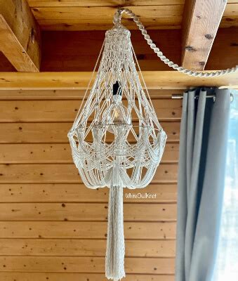 Macrame Lamp Shade Patterns And Ideas Crafting News