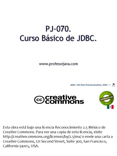 curso basico jdbc pdf pdf java lenguaje de programación sql