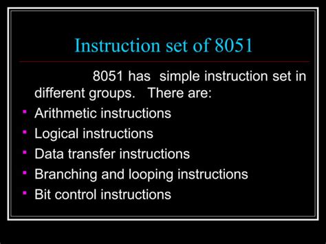 Addressing Modes Of 8051 Ppt Programming Languages Computing