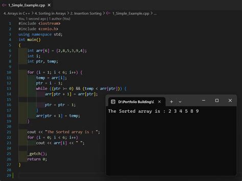 Sortingalgorithms Insertionsort Algorithmexplanation Muhammad Umar