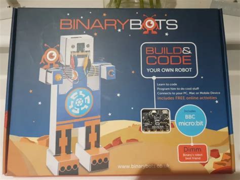 Binary Bots Build And Code Your Own Robot New In Box Sealed £1650