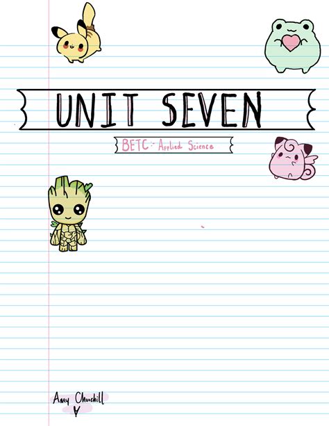 Unit Btec Applied Science Notes UNIT SEVEN BETC Applied Science Amy Churchill Question One