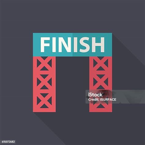 배너 아이콘 벡터 플랫 롱 섀도우 디자인 완료 레이싱 콘 기업 재무와 산업에 대한 스톡 벡터 아트 및 기타 이미지 기업 재무와 산업 배경 주제 벡터 Istock