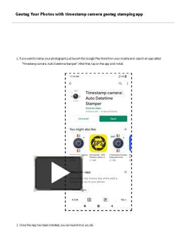 Timestamp Camera Auto Datetime Stamper Presentation Free To Download
