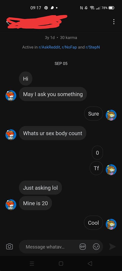 Just Got A Dm From Someone R Ihavesex