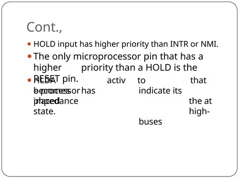 Dma Information Of Microprocessor Shows How It Performs Ppt