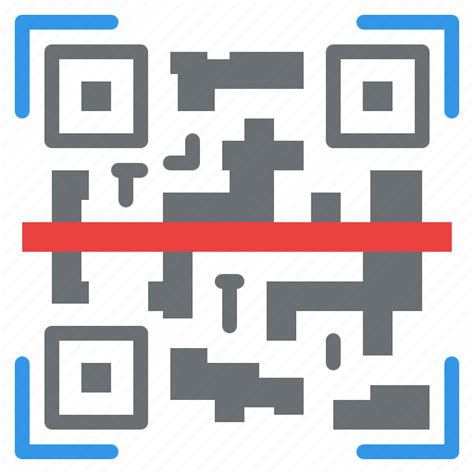 Qr Code Scanning Barcode Read Icon Download On Iconfinder
