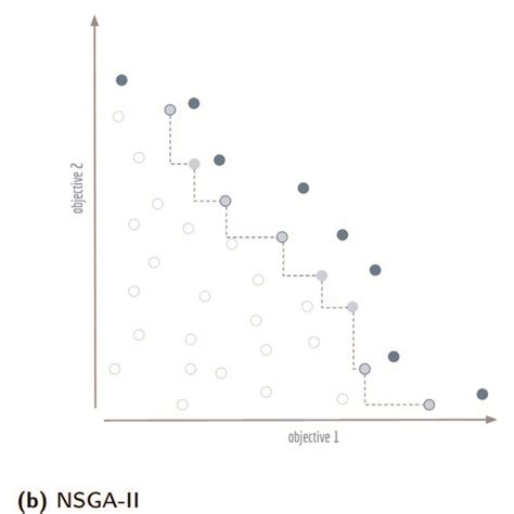 Visualisation Of The Splitting Front Procedure Of Non Dominated Sorting Download Scientific