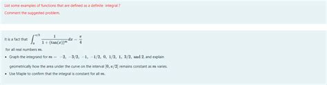 Solved List Some Examples Of Functions That Are Defined As A Chegg