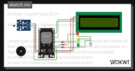 Lm35 Wokwi Esp32 Stm32 Arduino Simulator