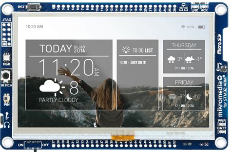 mikromedia plus for stm32 mikroe